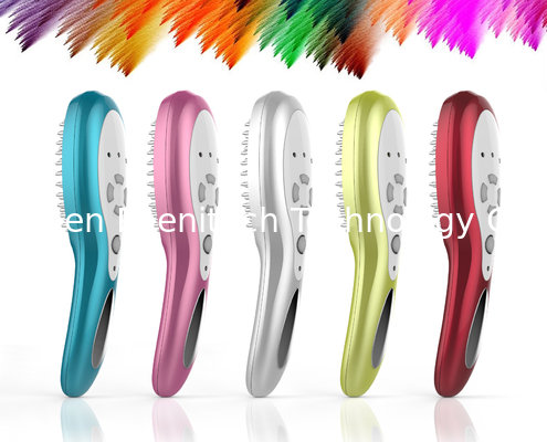 Customised Color Electric Vibrating Hair Combs And Brushes For Gift Box