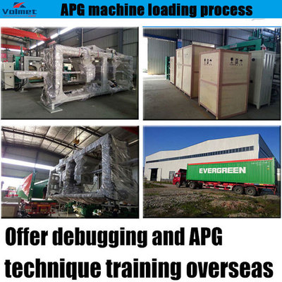 professional manufacturer apg epoxy resin clamping machine for composite insulator