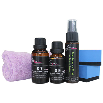 liquid quartz coating water repellent coating for carbody ceramic 9H coating shine