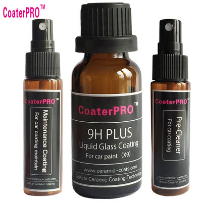 liquid quartz coating water repellent coating for carbody ceramic 9H coating shine