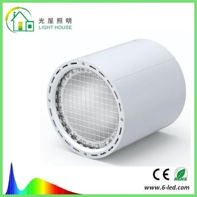 Super Bright 120W LED Down Light With Copper Heatpipe For Commercial Lighting