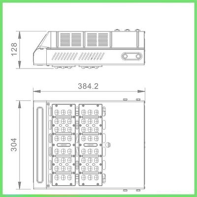 Waterproof Led Street Light 100 Watts Led Street Lamp For Gorvenment Bid