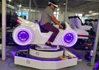 Crazy 360 degree vr motorbike simulator