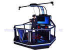 VR walking space platform HTC shooting