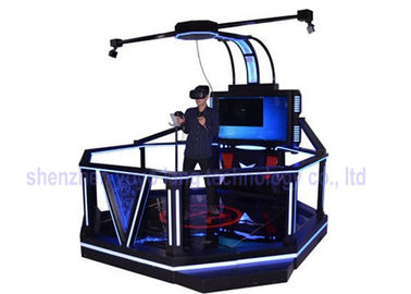 VR walking space platform HTC shooting