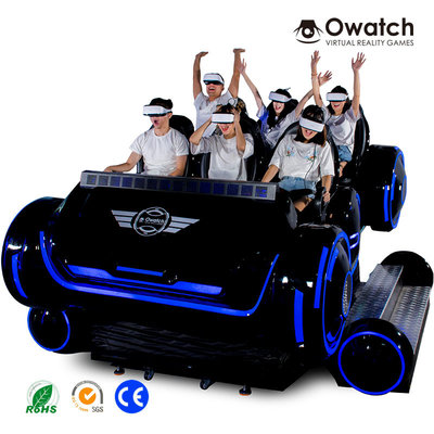 2019 HOT SALE!! High Quality Interactive Dynamic Platform Cinema Simulator 6 Seats 9D VR Family Simulator