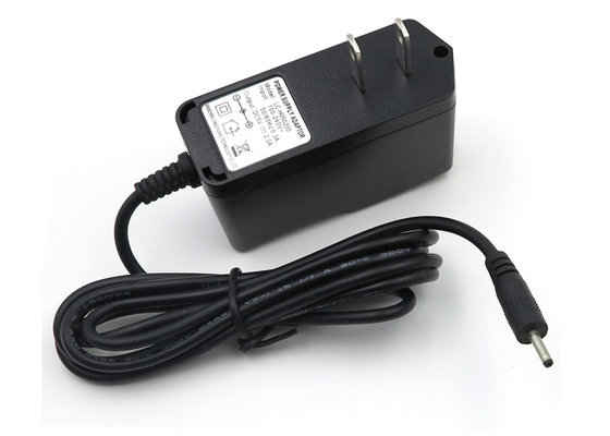 OCP OVP Protection AC DC Switching Adapter PC ABS Material Black Color