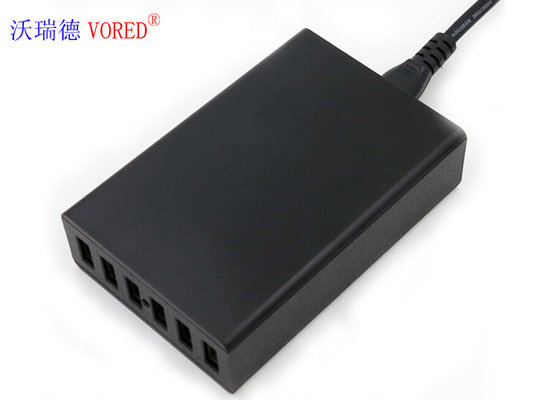 High Speed Multi USB Charger Adapter , CE Cellphone USB Wall Plug Adapter