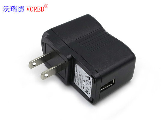 5V 1A USB Wall Charger For Mobile Phone US / AC Plug RoHS Approval