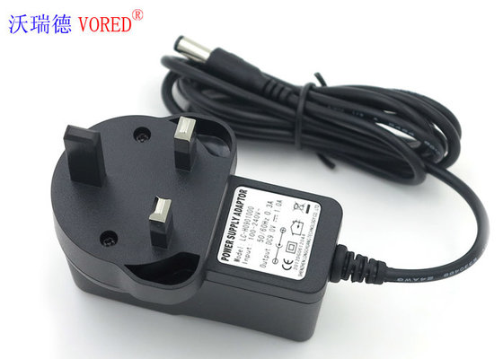 UK Standard Universal Ac Dc Power Adapter , 1 Ampere Wall Adapter Power Supply