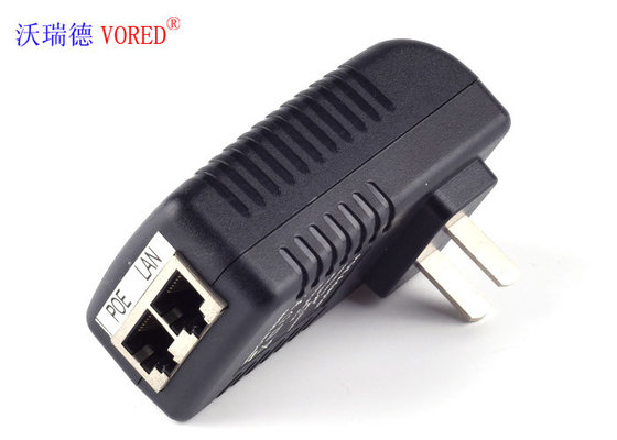 RoHS 24 Watt POE Powerline Adapter , 200g Reliable Ethernet Power Adapter