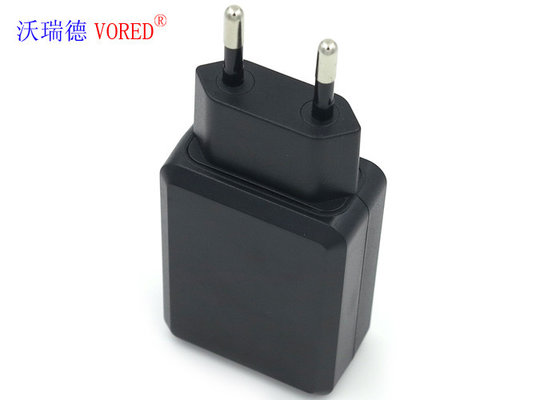 International AC USB Power Plug Adapter , Light Weight EU Plug USB Power Adapter