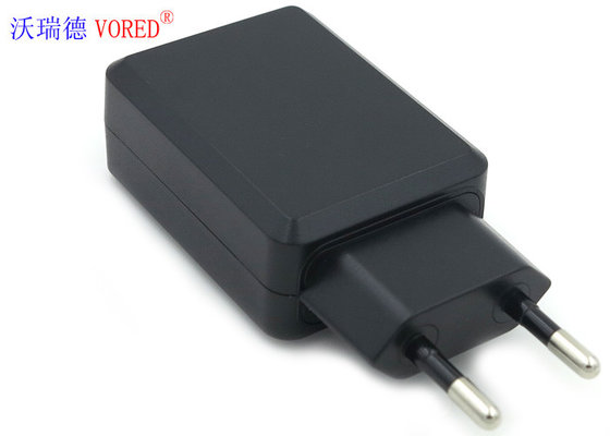 International AC USB Power Plug Adapter , Light Weight EU Plug USB Power Adapter