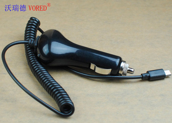 Type C USB Universal USB Car Charger For Cell Phone 100cm PVC Cable
