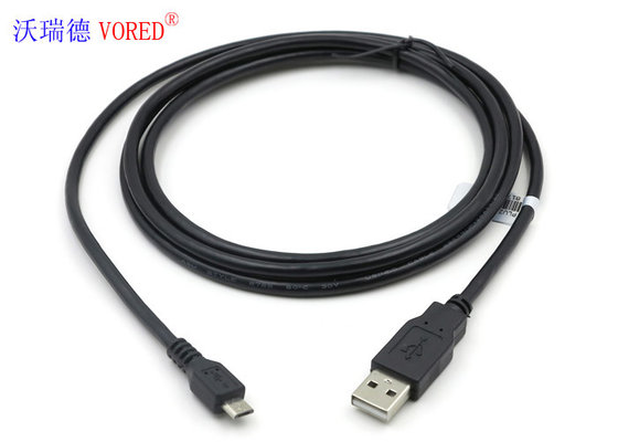 High Speed Data Charging Cable , 2 Meters Cellphone USB Data Transfer Cable