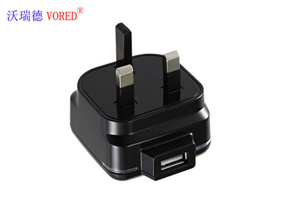 UK Triangle Socket USB Wall Charger US Plug Short Circuit / Overload Protection