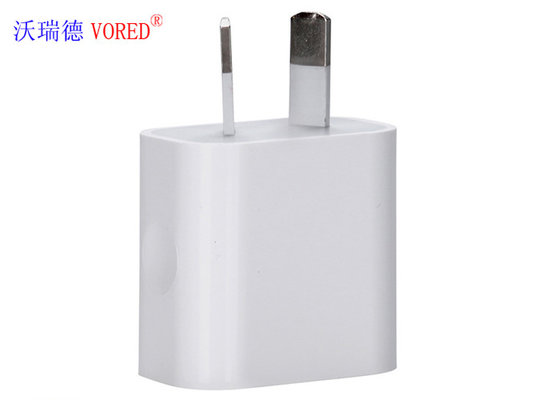 EU Dual Port USB Charger Adapter , 5 Volt 2 Amp Universal Wall Adapter