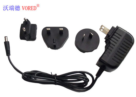 RoHS Approval Ac To 12v Dc Power Adapter , 12V 1A Mobile Phone Wall Charger
