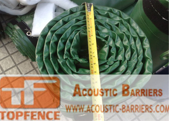 Temporary Sound Fence ,Temporary Sound wall Insulation and Absorption Noise Reduction Highway Noise Control supplier