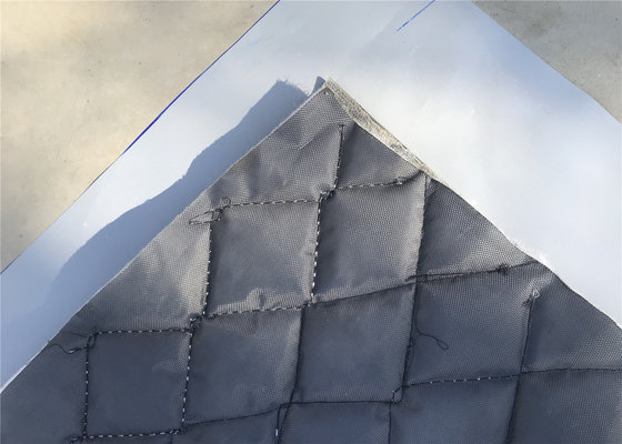 Temporary Acoustical Sound Barrier Attached to Temporary Wooden&amp;Steel Fencing Acoustic Tarpaulin for Construction Noise supplier