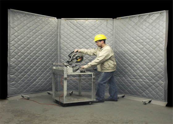 Temporary Sound Barriers For Equipment and Plant 40dB Noise Reduction and Insulation Customized Owned Size supplier