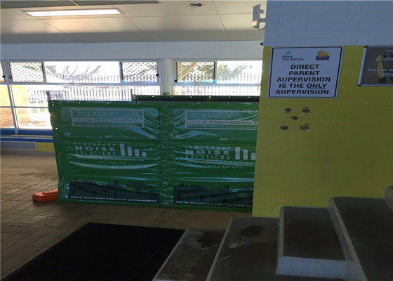 Portable Noise Barriers 4 layers + design Noise Insulation and Reduction  for Construction Site supplier