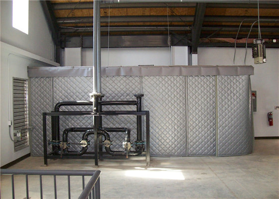 Temporary Noise Fence Customized Size and Print logo onto Noise Control Barriers supplier