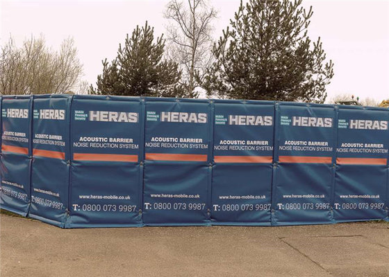 Mass Vinyl Loaded Temporary Sound Wall For Outdoor Construction Fence Panels Customized Size supplier