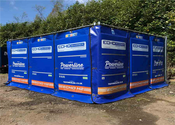Temporary Acoustic Barriers Easy to Install Light Duty New Materials To Reduce Noise least 40dB supplier
