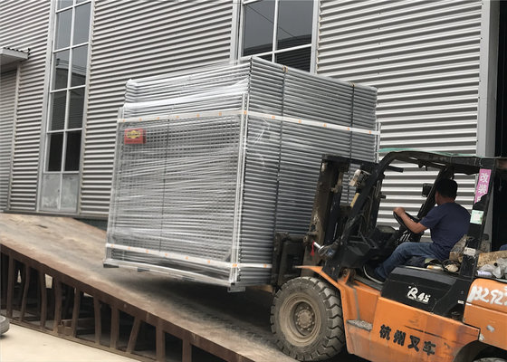 NZ Auckland Temp Fence Panels OD32mm*2.00mm 42 microns hot dipped Galvanized 300gram.sqm supplier