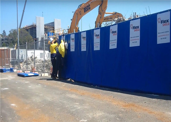 Temporary Acoustic Barriers Noise Reduction 1.2m x 2.4m With Diamond small hollow supplier