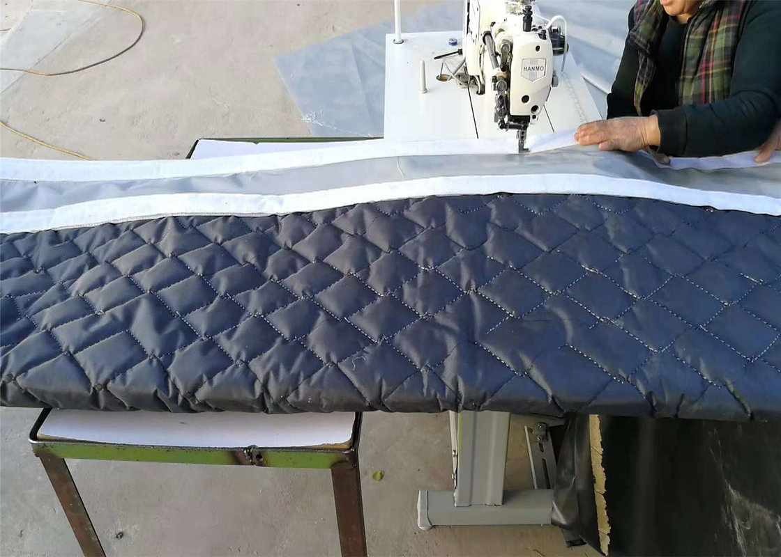 Temporary Sound Insulation Flexible Noise Barrier Fencing 40dB Noise Insulated suit 8'x12' fence panels supplier