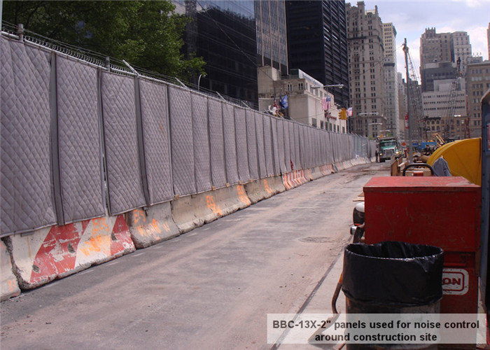 Construction Noise Barriers Fence 2.1m x 2.4m and 1830mm x 3650mm width supplier