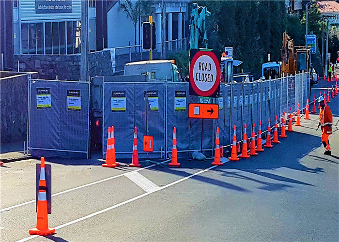 Cut Edge Temporary Noise Acoustic Barriers Reduction of 25dB 30dB even 40 dB supplier