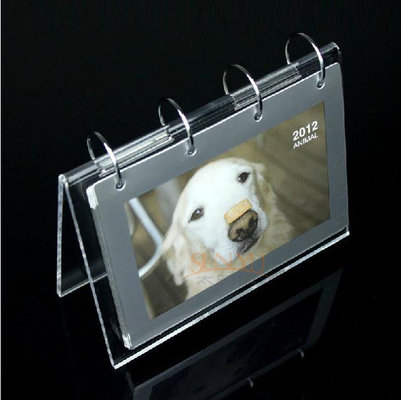 6mm 3mm Acrylic Desk Calendar Stand Color Appearance With Characteristic