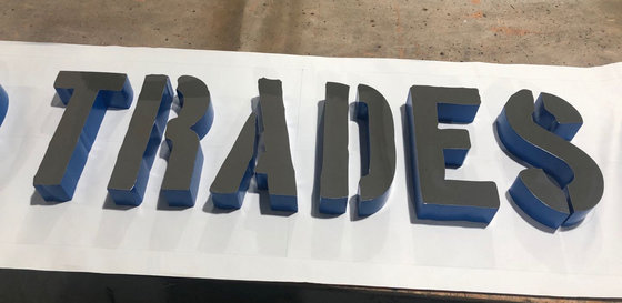 Chrome Finish 2" Fabricated SUS304 Acrylic Sign Letters