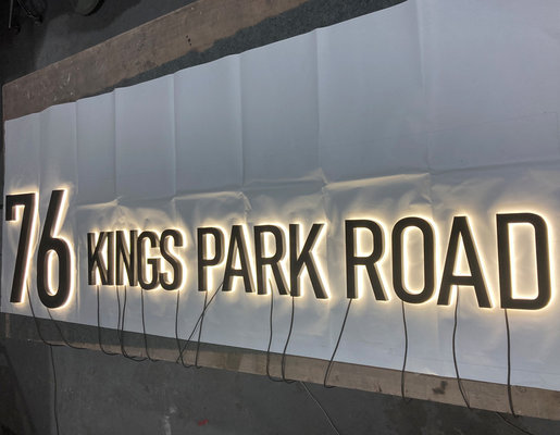 3000k 20mm Reverse LED Channel Letters For Shopping Mall