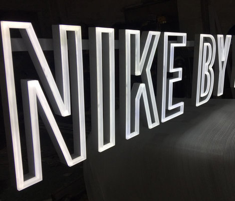 SUS304 3/4" Faux Neon Acrylic LED Illuminated Letters