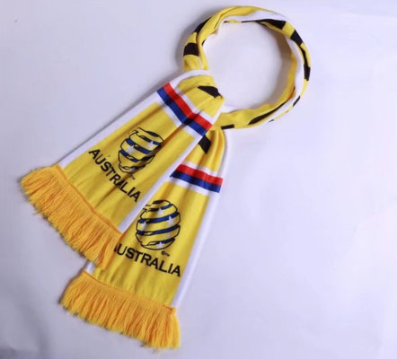 customized 2018 Russian World Cup scarf souvenir football fans scarf