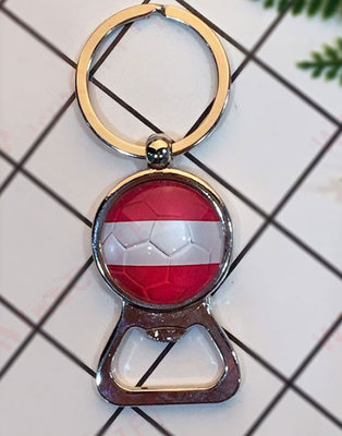 Russian 2018 World Cup National Flag Many countries choosing Football keychain