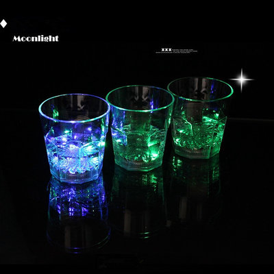 Colorful Flashing Led Light cup Magic Led Champagne Glass Flash Bar Mug Drink Cup for Party Magic glass magic cup