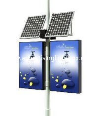 China solar pole light box supplier