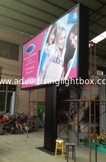China Double sided  Scrolling light box with pole supplier