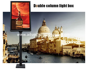 China LED back lit light box with scrolling system supplier