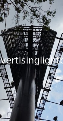 Vertical Outdoor Advertising billboard galvanized steel structure supplier