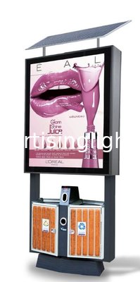 2017-6  Hot  Sale   Advertising Light Box with  Gabage Bin supplier