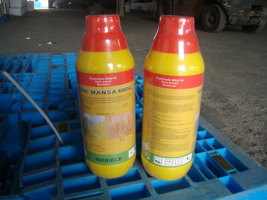 Glyphosate 41% SL Selective Herbicide Control of perennial weeds  Cas No. 1071-83-6