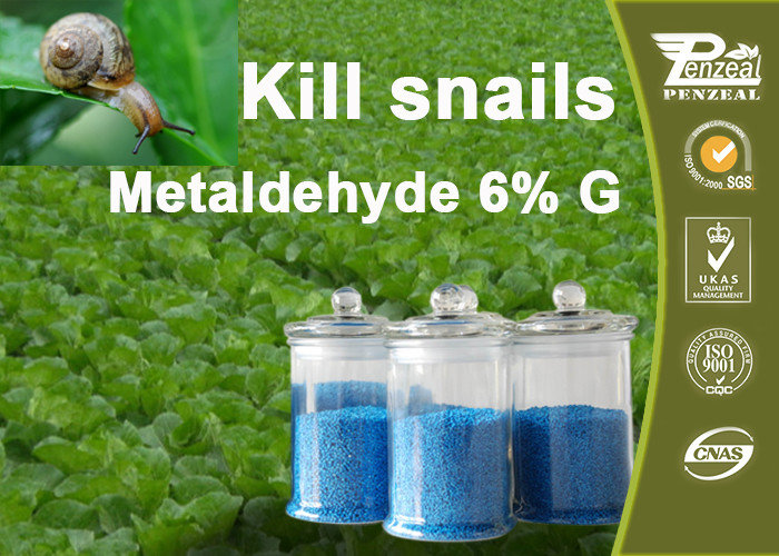 108-62-3 Metaldehyde 6% G Pesticides For Agriculture Control Of Slugs And Snails