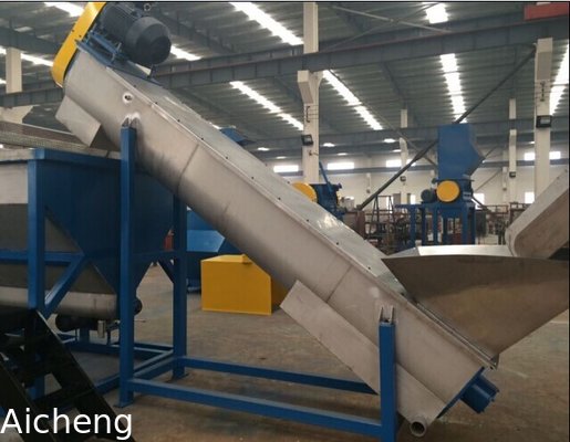 PP PE HDPE LDPE plastic film bags woven bag plastic recycling machine washing machinery washing line (1000kg/h)