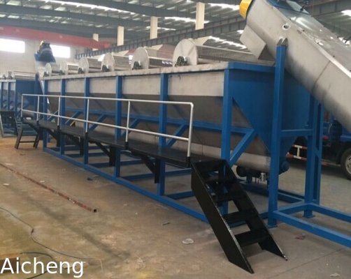 plastic recycle machine HDPE LDPE  bags PP PE  film plastic recycling machine  washing machinery washing line (1000kg/h)